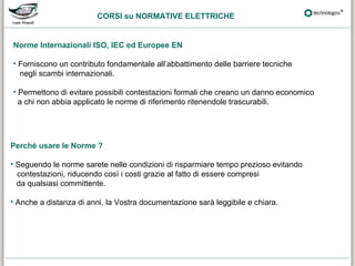 technologos corsi norme | PPT