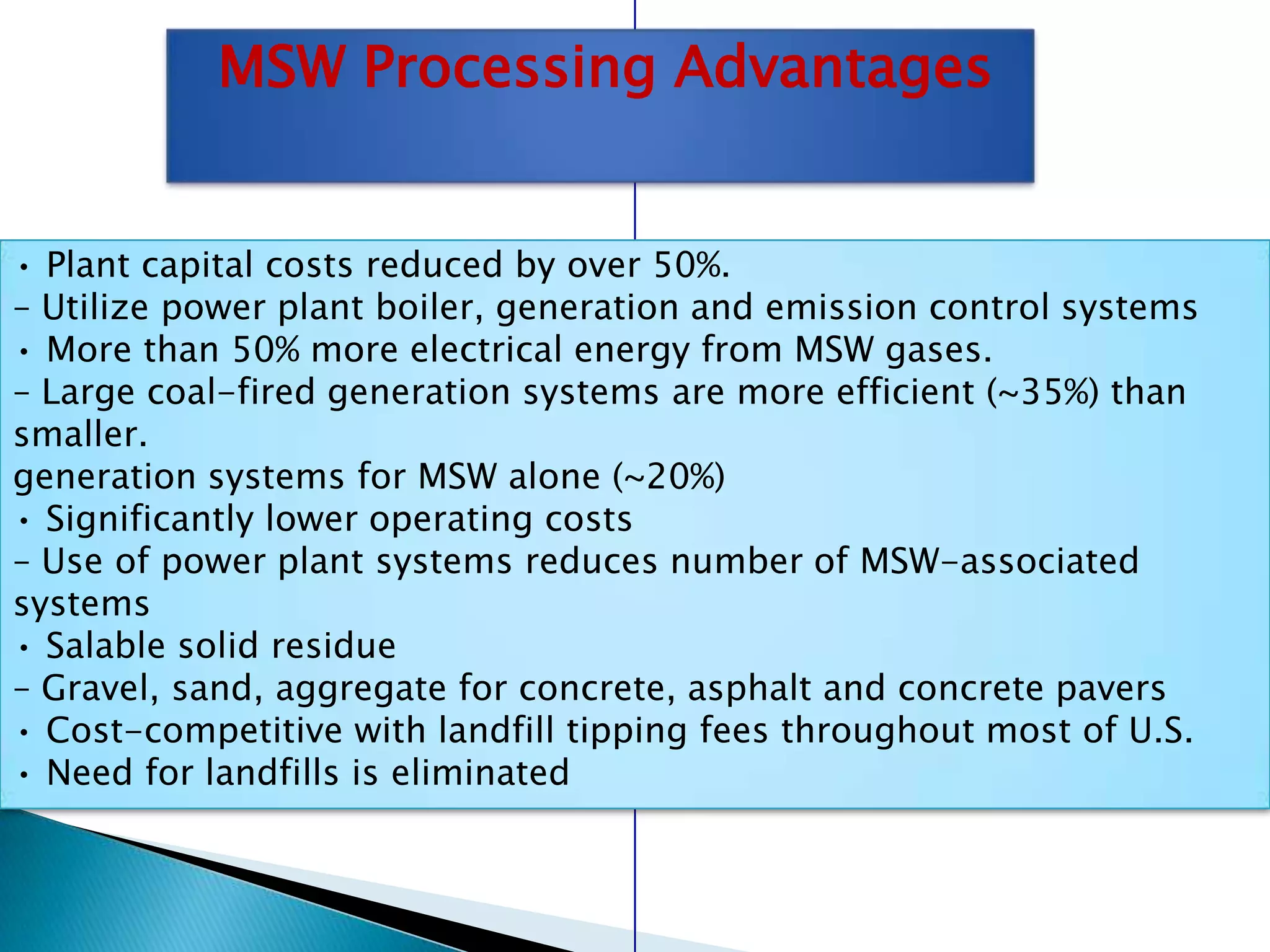MSW to energy conversion Technology | PPTX