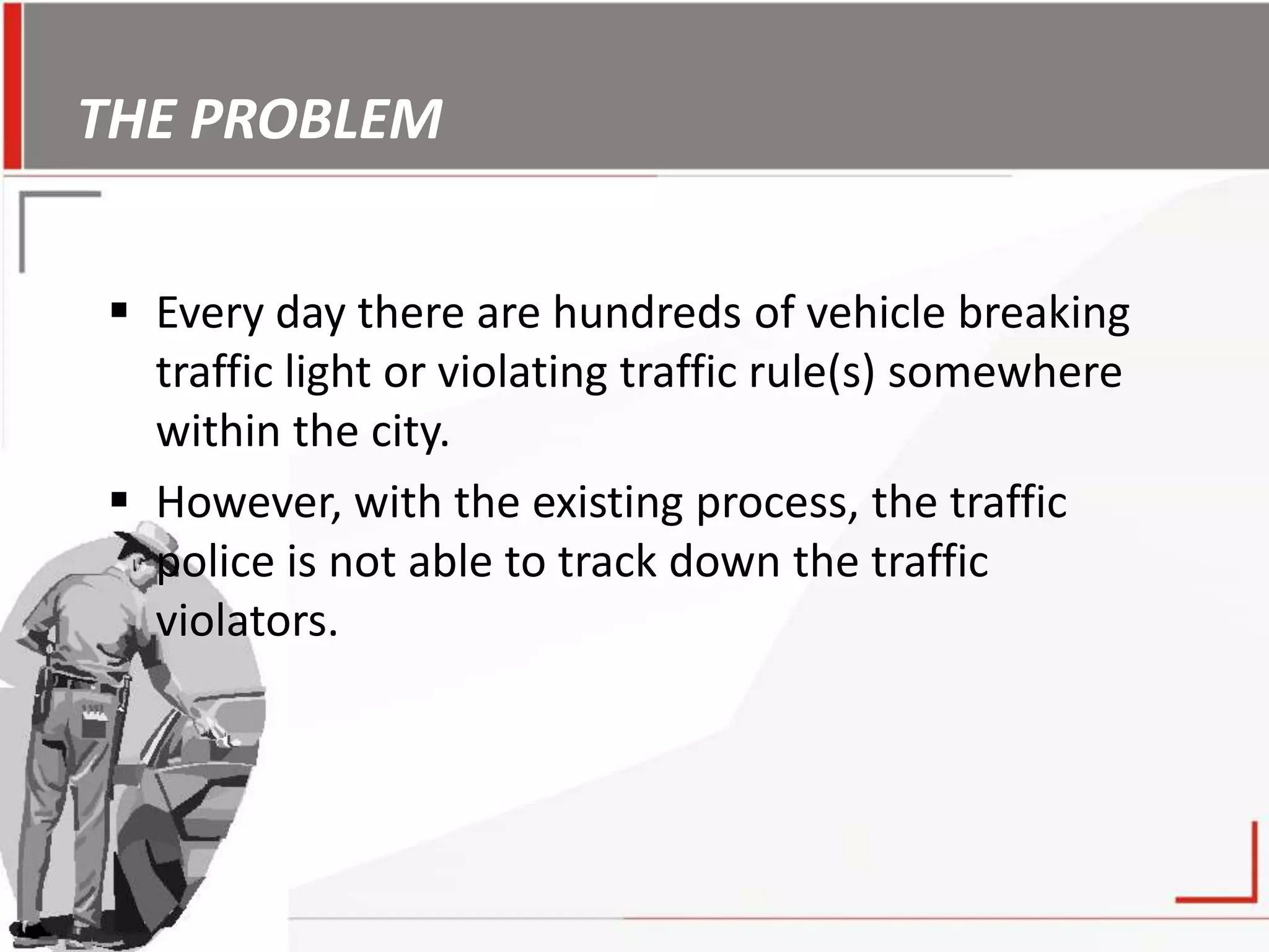 Traffic Violation System | PPTX