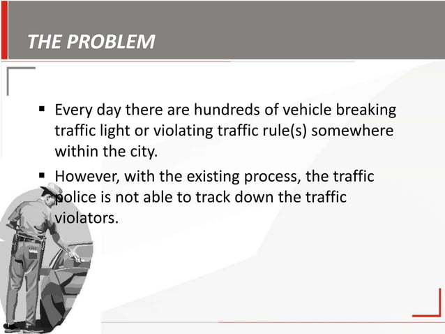Traffic Violation System | PPTX | Automotive