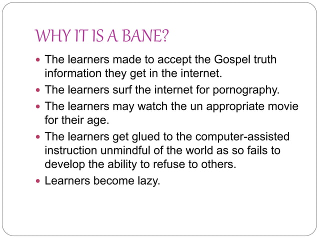 Technology Boon or Bane? | PPTX