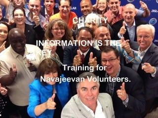 Training ppt for Kottayam Navajeevan Volunteers | PPT