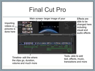 Components of our film | PPTX