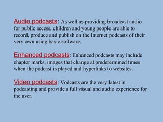 computer simulation, blended learning,educational podcasts | PPT