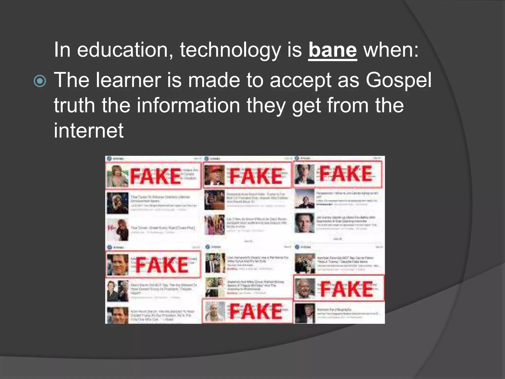 Technology : boon or bane? | PPTX