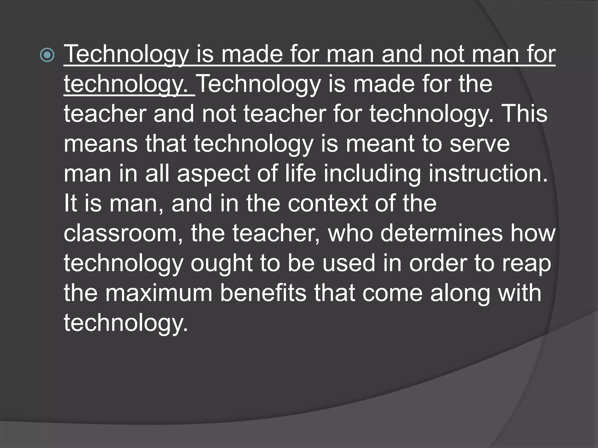 Technology : boon or bane? | PPTX