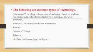 Technology | PPT