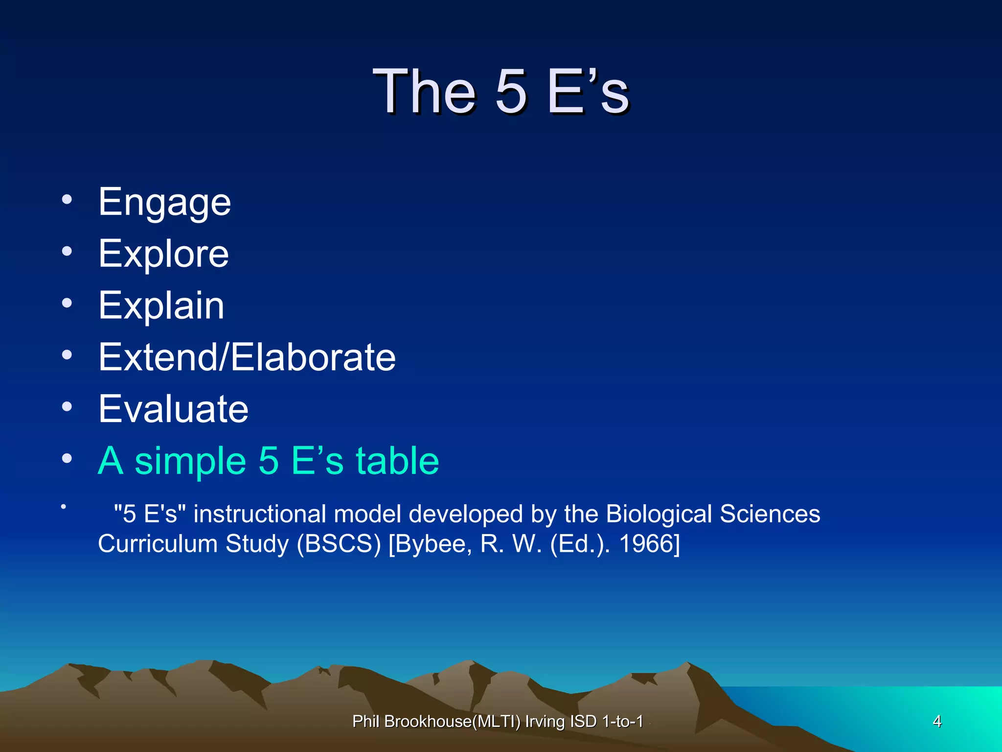 Technology and Best Practices in Science Learning - Using the POE Model ...