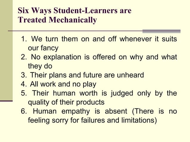 Technology And Dehumanization | PPS | Technology & Computing