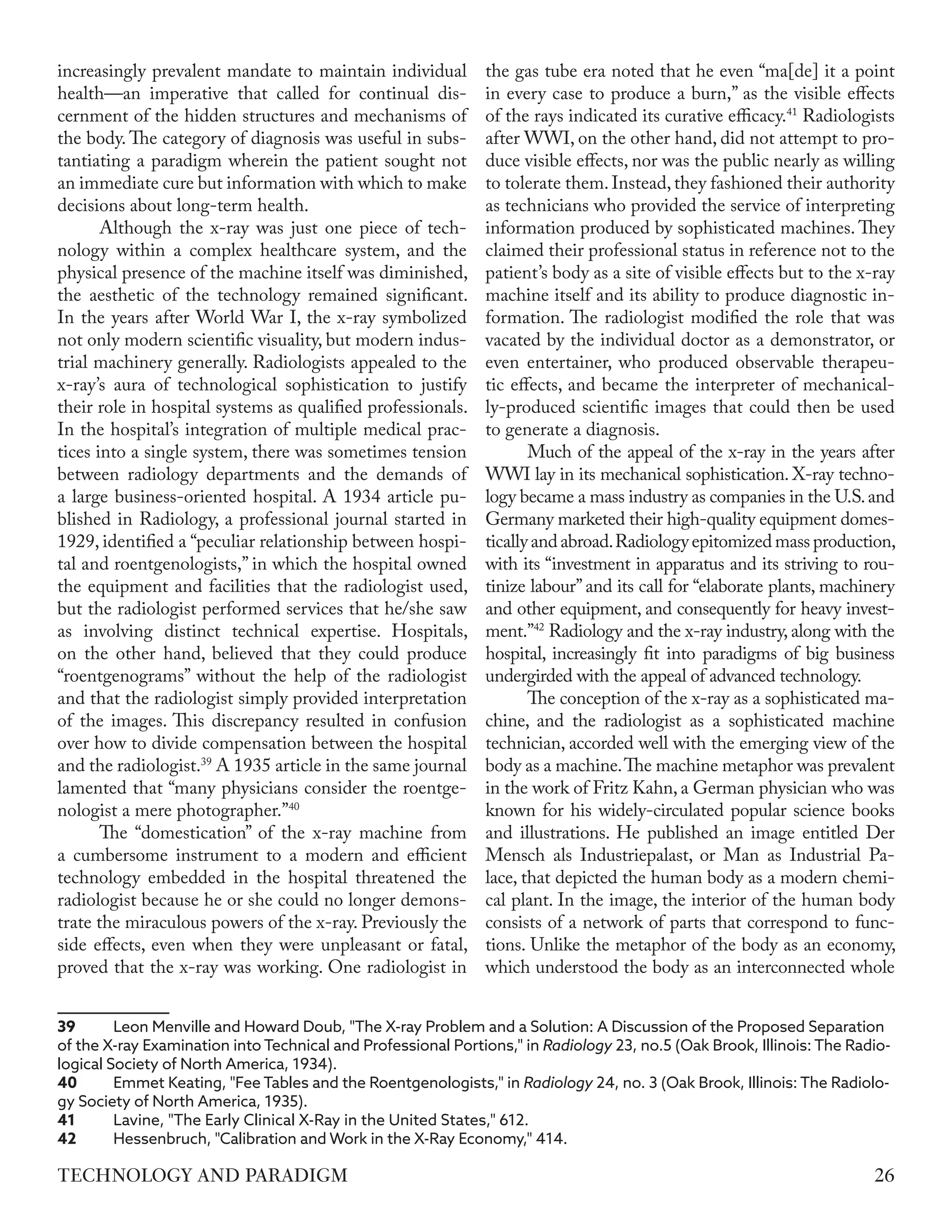 Technology and Paradigm Yale Historical Review | PDF