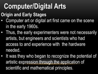Technology based art - grade 10 -q2 | PPTX