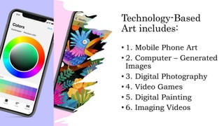 TECHNOLOGY BASED ARTS ARTS QUARTER 2 POWERPOINT PRESENTATION | PPTX