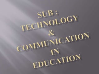 Technology c-dit | PPT