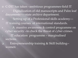 Technology c-dit | PPTX