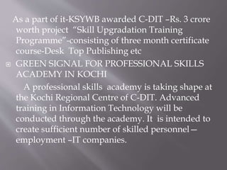 Technology c-dit | PPTX