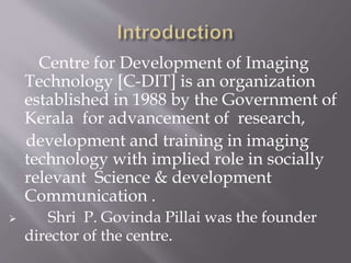 Technology c-dit | PPTX