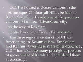 Technology c-dit | PPT