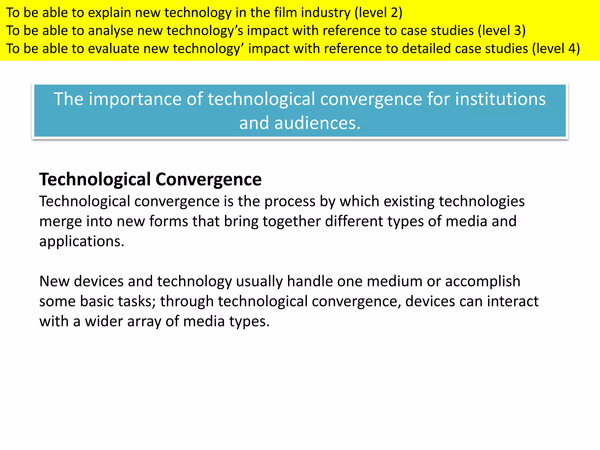 Technology - Convergence | PPT