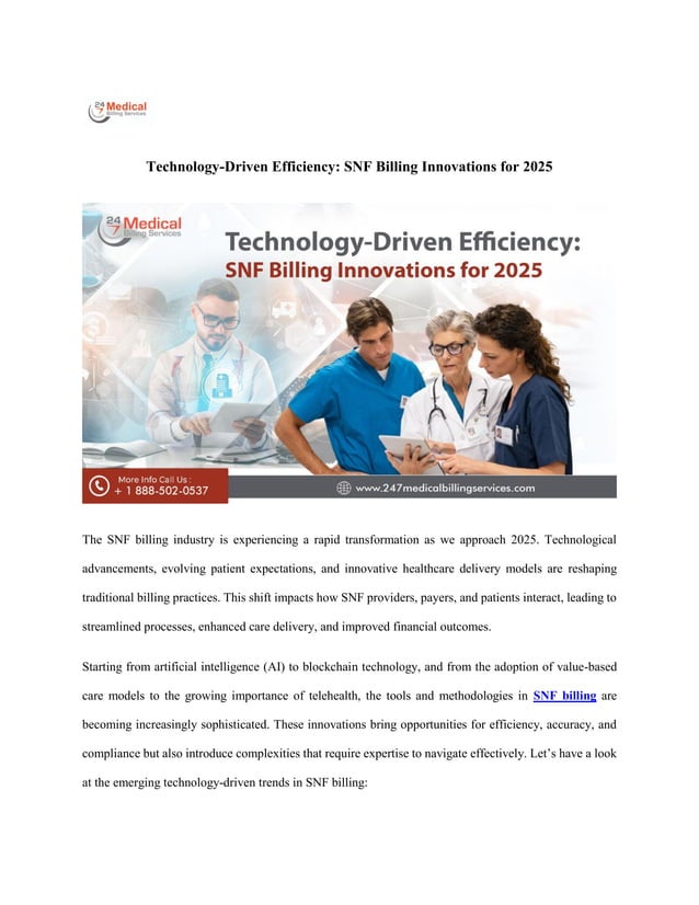 Technology-Driven Efficiency SNF Billing Innovations for 2025.pdf