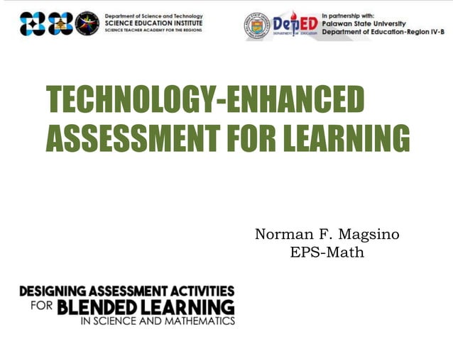 Technology-enhanced-Assessment-for-Learning.pptx | Educational Assessment | Education