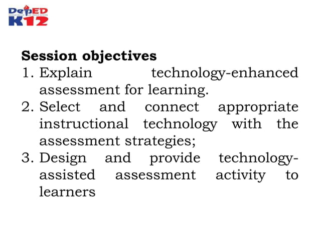 Technology-enhanced-Assessment-for-Learning.pptx | Educational Assessment | Education