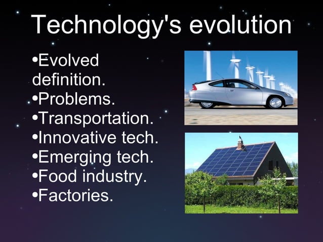 Technology evolution | PPT