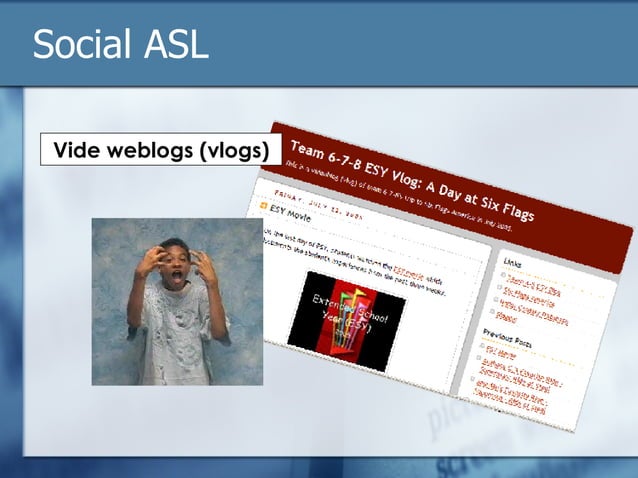 Technology in the ASL/English Bilingual Classroom | PPT