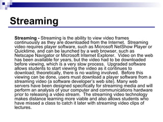 Technology in the Classroom | PPT | Web Conferencing | Computer ...