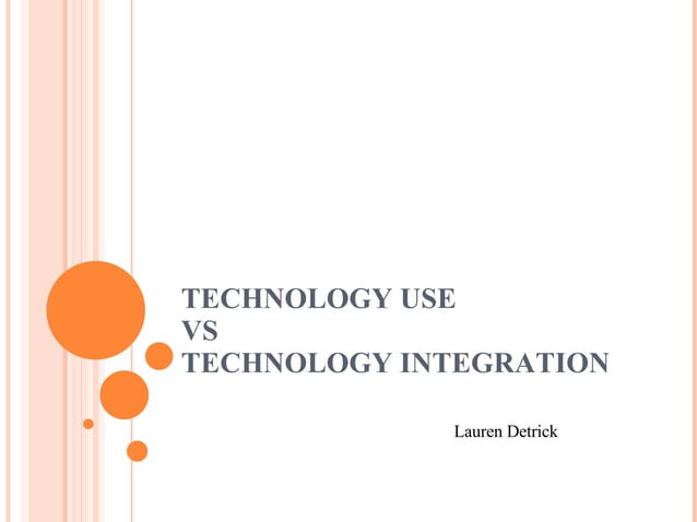 Technology Integration | PPT
