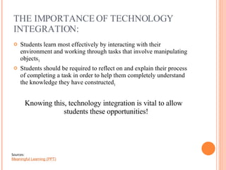 Technology Integration | PPT