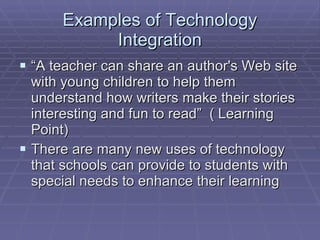 Technology Integration vs. Technology Use | PPT