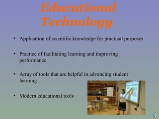 Technology its role in education | PPT