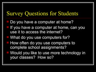 Technology Needs Assessment | PPT