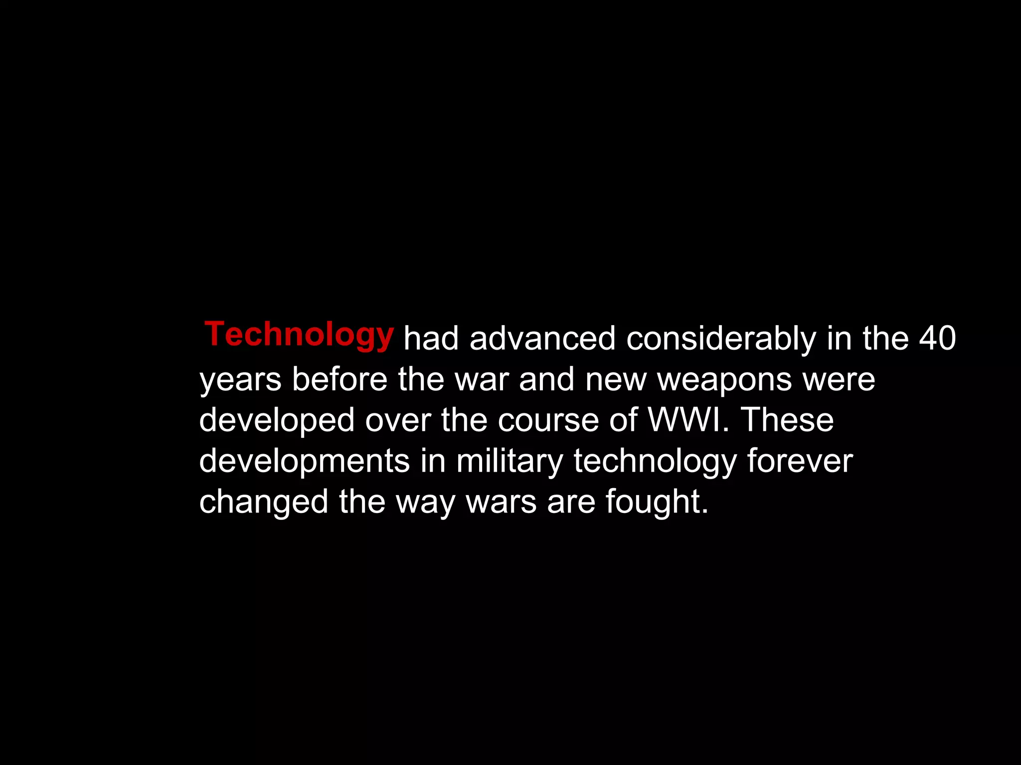 Technology Of War | PPT