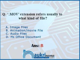 Technology quiz | PPTX