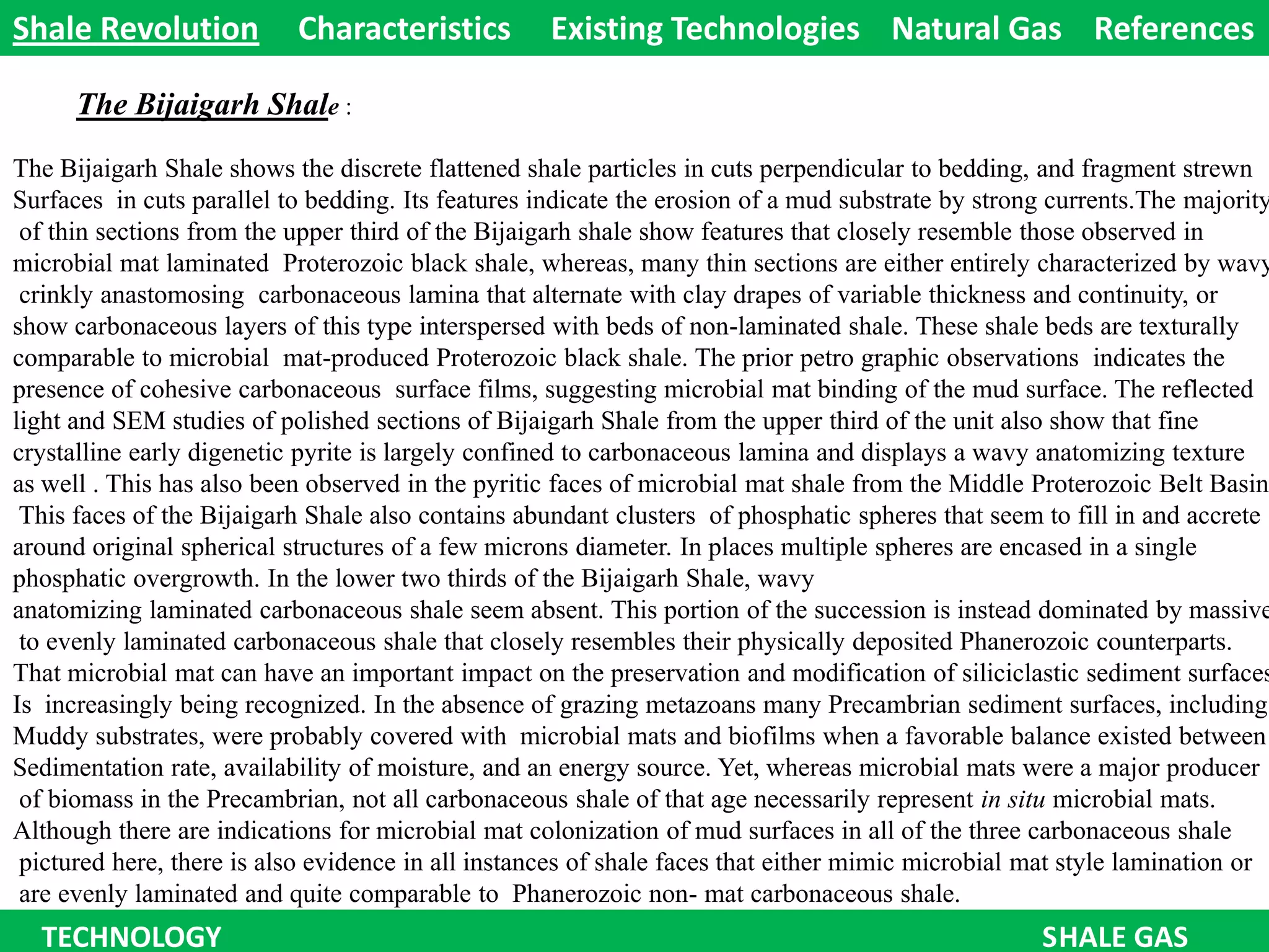 Technology - The Shale Revolution !!! | PPTX