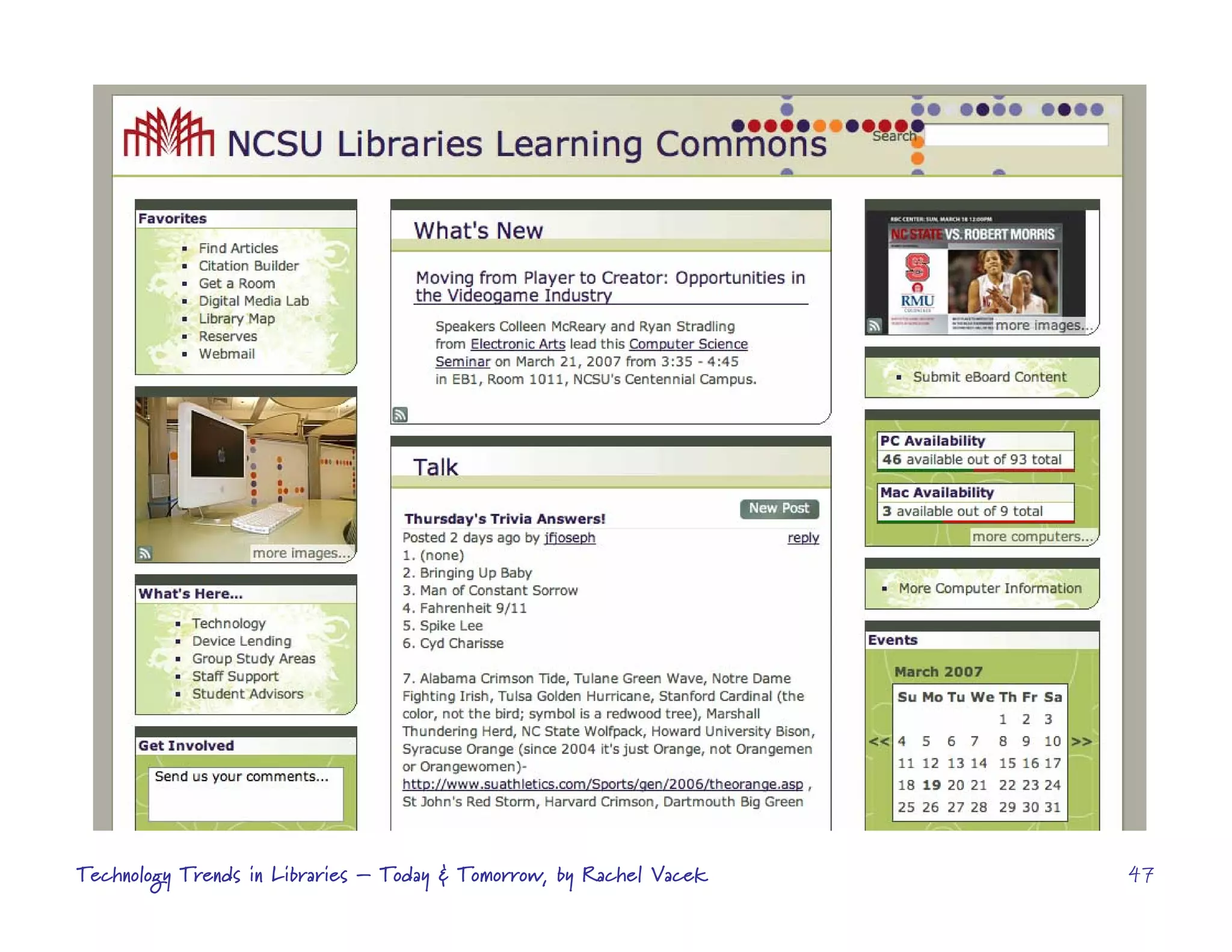 Technology Trends in Libraries - Today & Tomorrow | PDF