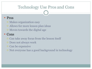 Technology Use And Integration Powerpoint (Bober) | PPT