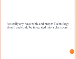 Technology Use Vs | PPT