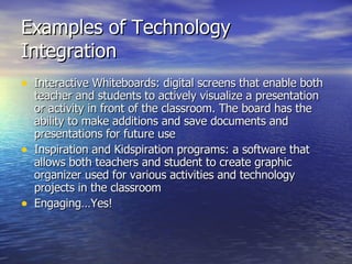 Technology Use Vs Integration | PPT