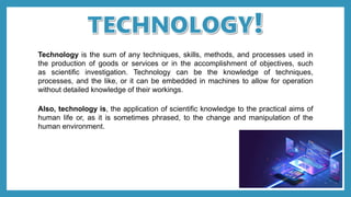 Technology 1 | PPTX