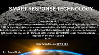 Understanding Smart Response Technology? | PPT