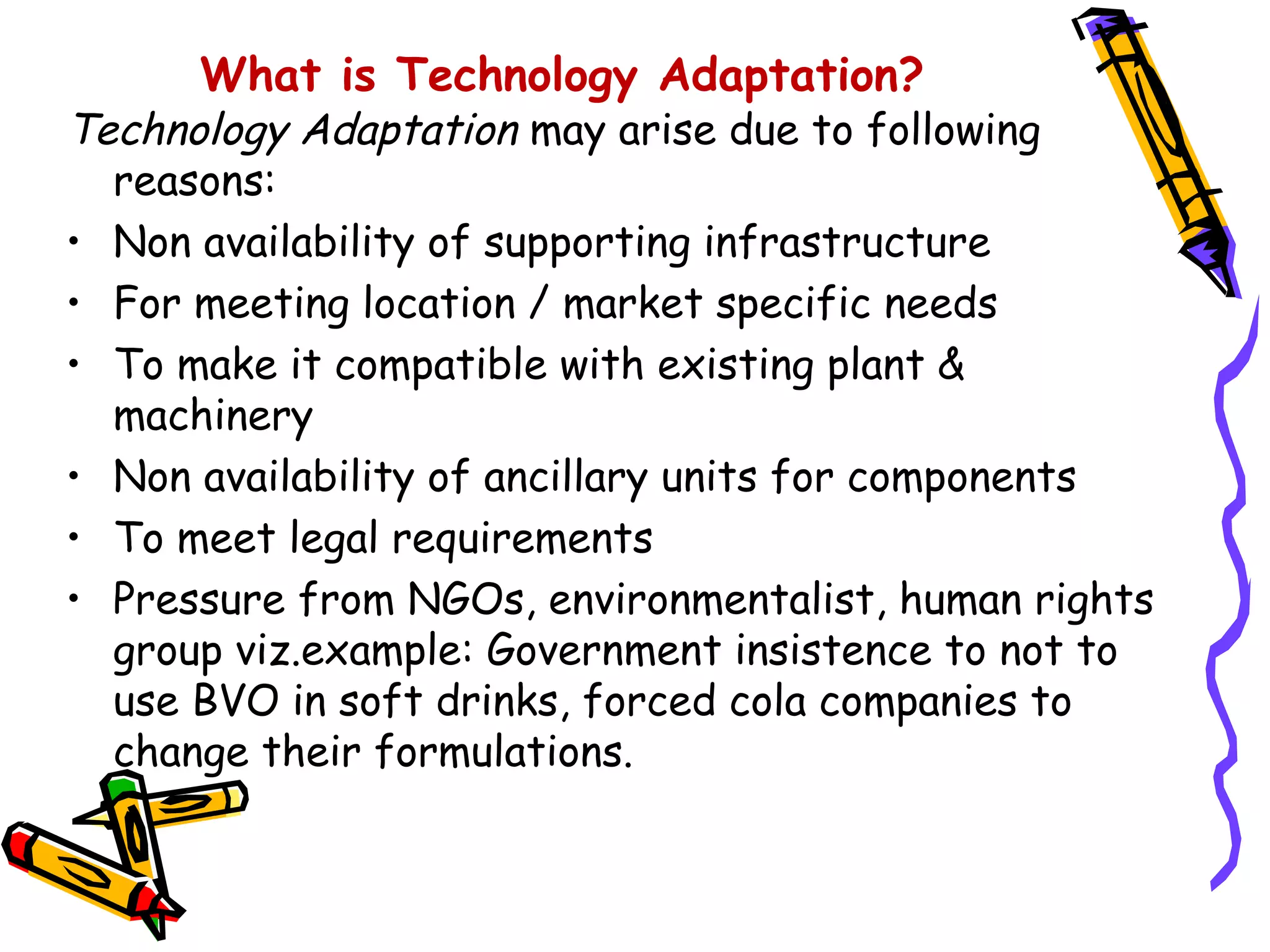 Technology absorption & diffusion | PPT