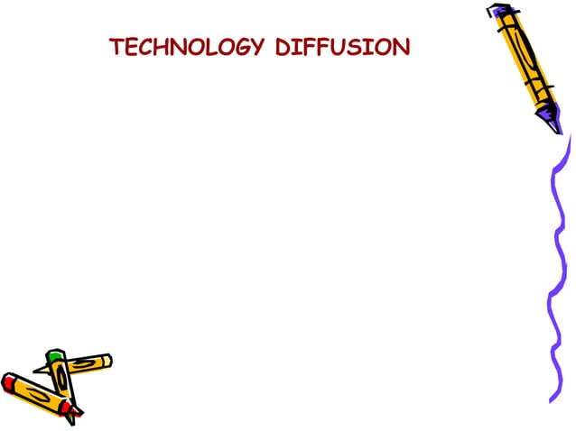 Technology absorption & diffusion | PPT | Mergers and Acquisitions | Business Banking & Finance