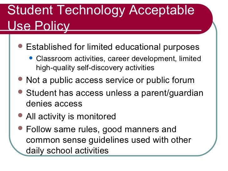 Technology acceptable Use Policy For Students 08202011 1 technology-acceptable-use-policy-for-students-08202011-1