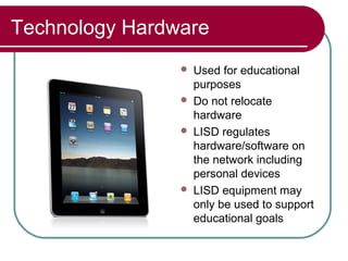 Technology acceptable use policy for students 08202011[1] | PPT