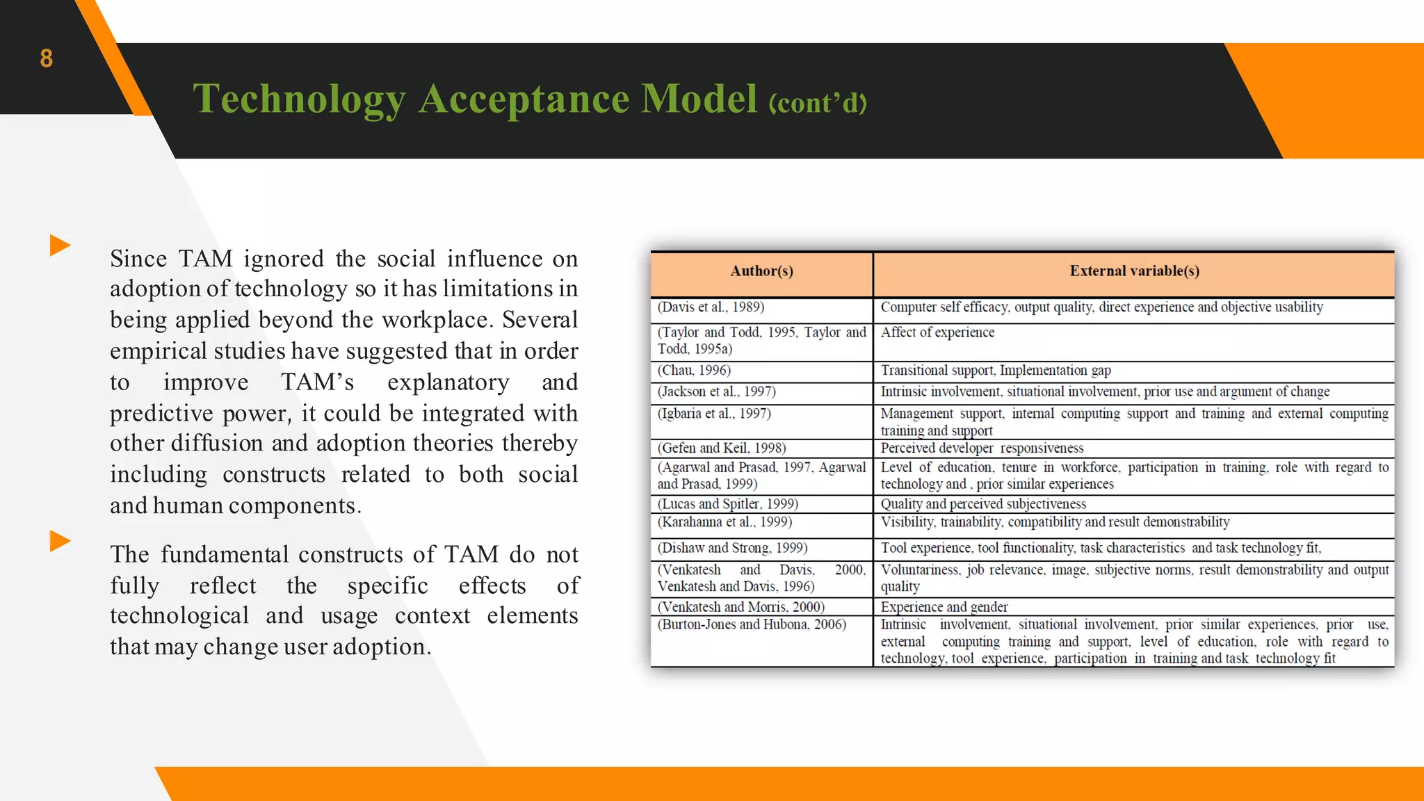 TECHNOLOGY ACCEPTANCE MODELS & FRAMEWORKS | PDF