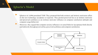 TECHNOLOGY ACCEPTANCE MODELS & FRAMEWORKS | PDF