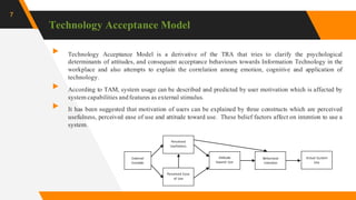 TECHNOLOGY ACCEPTANCE MODELS & FRAMEWORKS | PDF