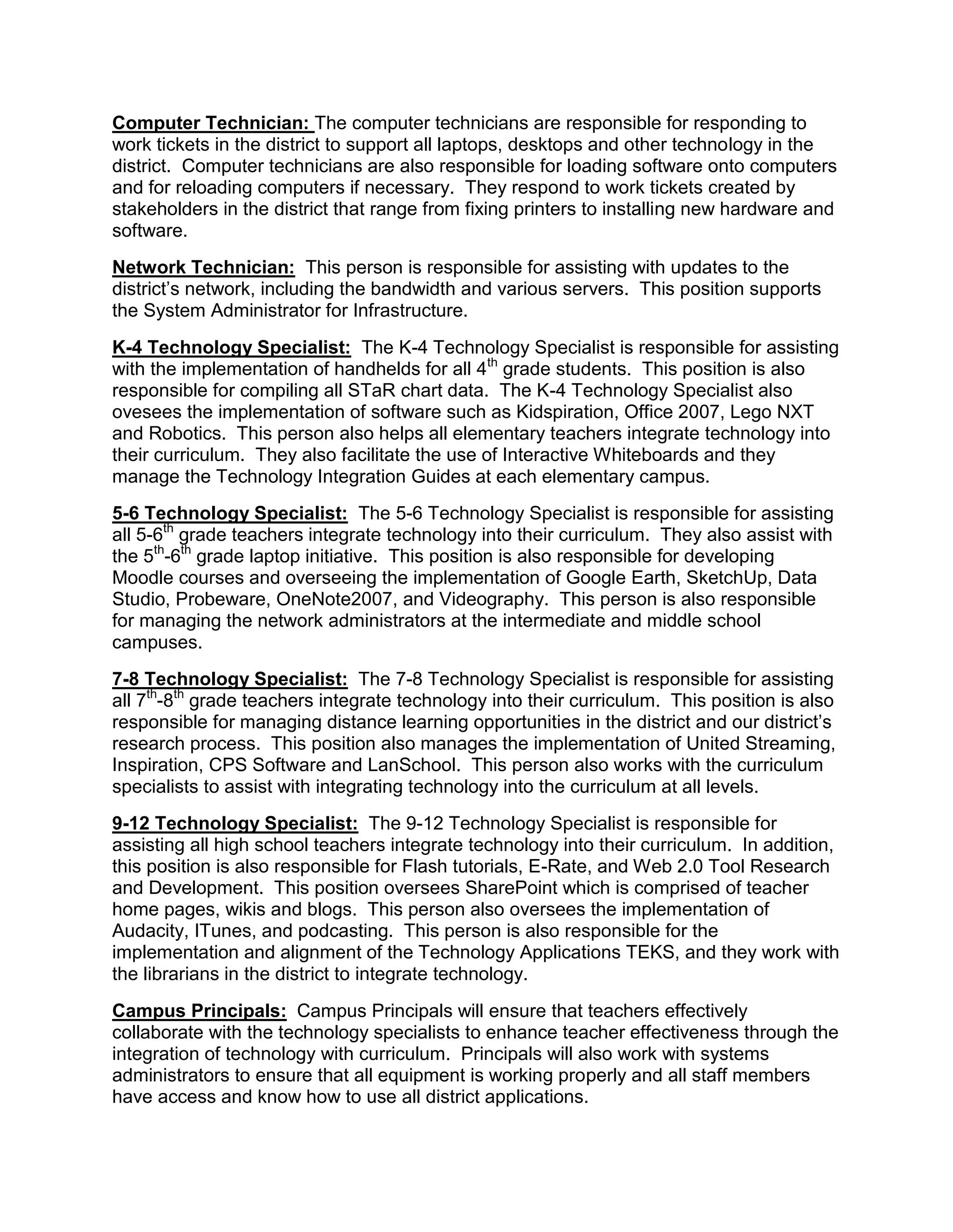 Technology Action Plan | DOCX